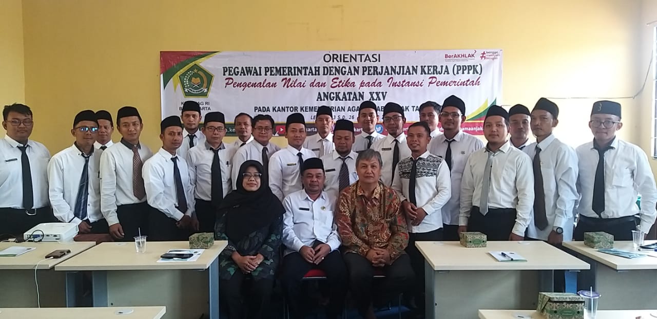 Pelaksanaan Orientasi PPPPK Gel. 7 BDK Jakarta – Balai Diklat Keagamaan ...
